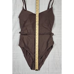 Riviera | Swim | Andie Swim The Riviera One Piece Espresso Brown Belted ...